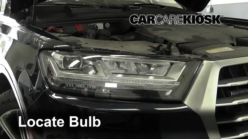 Battery Replacement: 2017 Audi Q7 Premium 3.0L V6 Supercharged